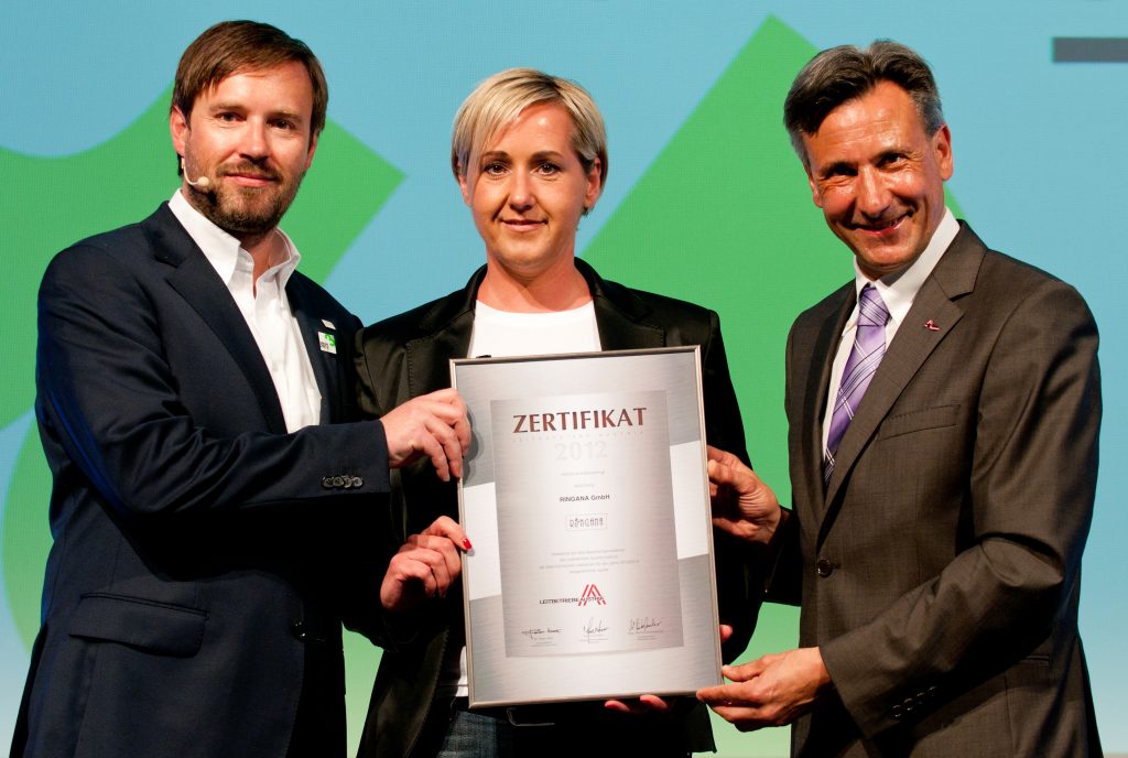 RINGANA als Leitbetrieb zertifiziert - businesscluster.at
